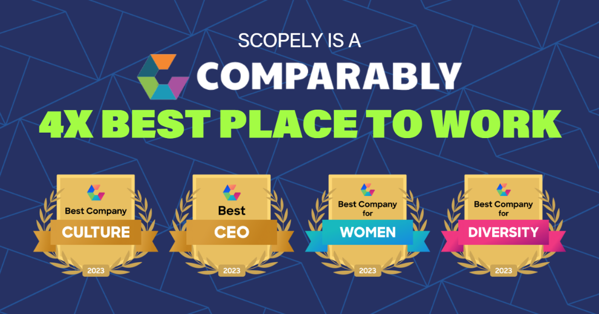 Scopely is a 6X Comparably Best Places to Work Award winner in 2023!