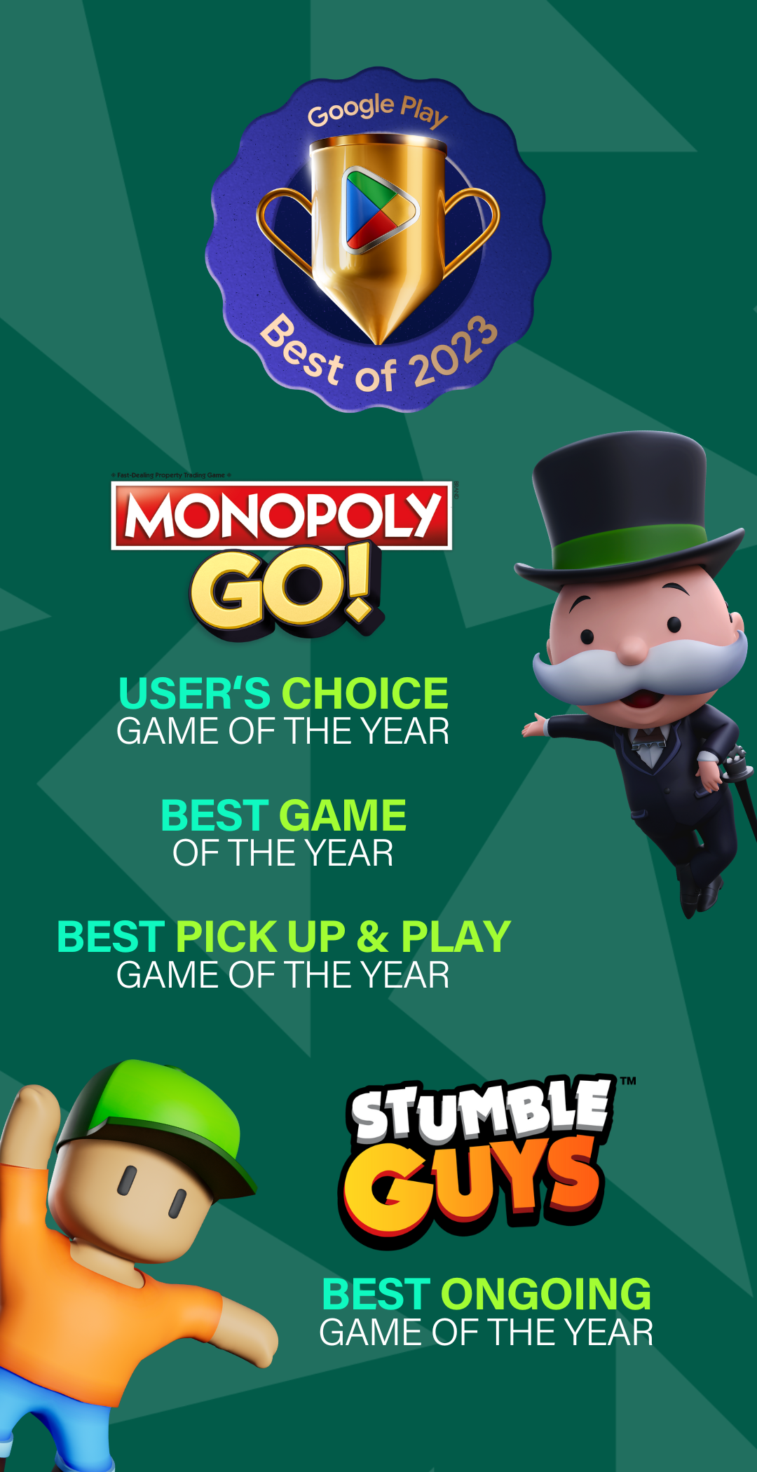 Scopely wins big at Google Play’s “Best of” and “Users’ Choice” 2023 ...