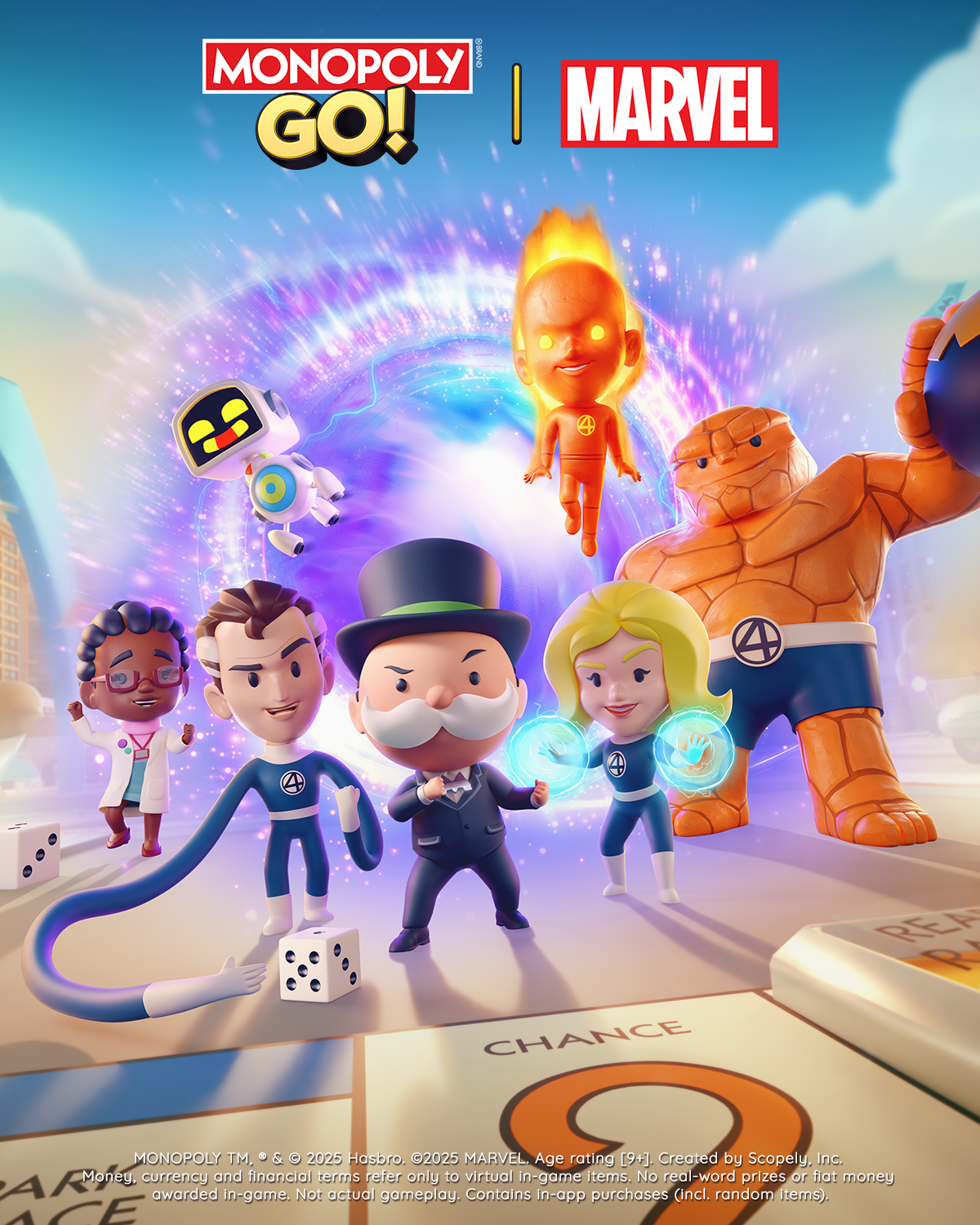 Scopely’s “MONOPOLY GO!” and MARVEL’s Fantastic Four unite for a ...