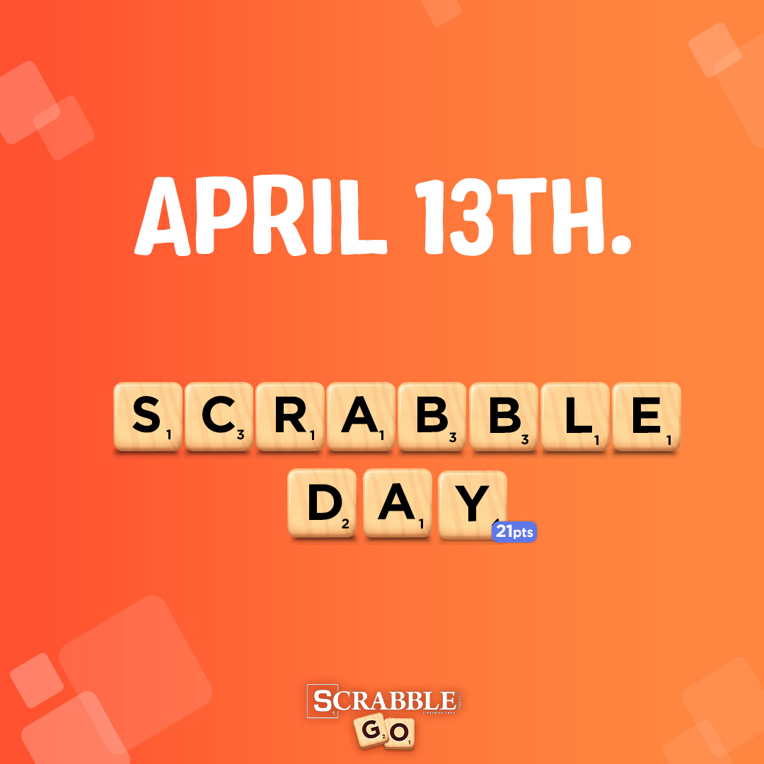 Celebrating Scrabble Day!