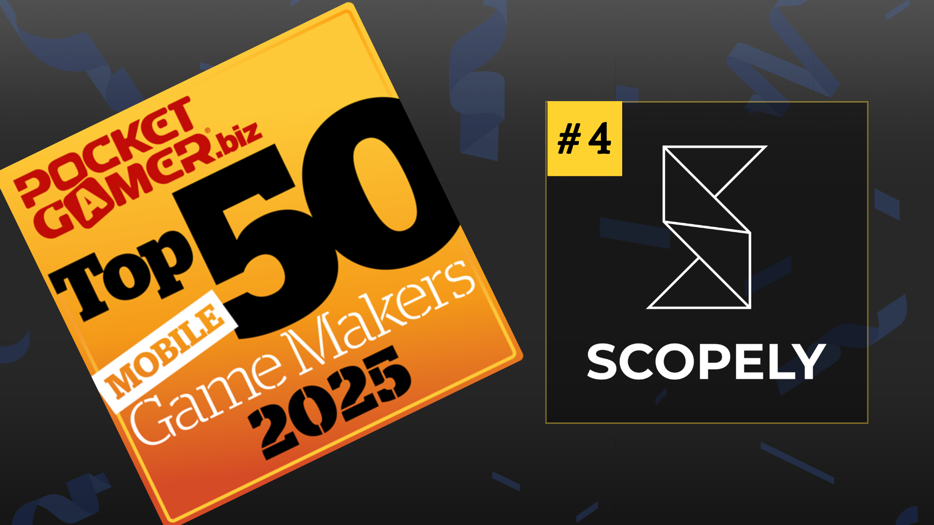Scopely Ranks #4 on PocketGamer’s Top 50 Mobile Game Makers of 2025!